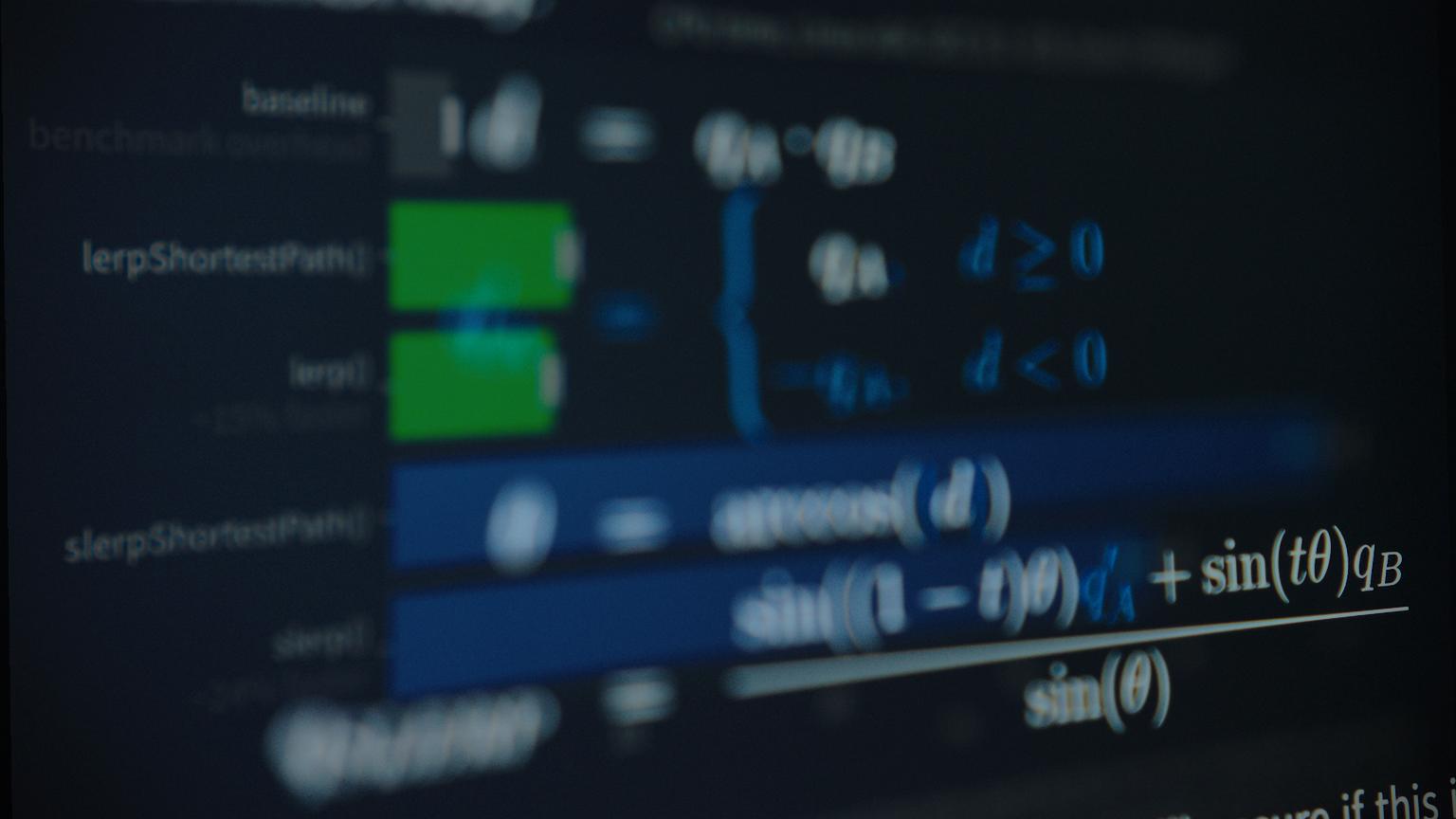 The Unnecessarily Short Ways To Do a Quaternion Slerp | Magnum Engine Blog The Unnecessarily Short Ways To Do a Quaternion Slerp | Magnum Engine Blog